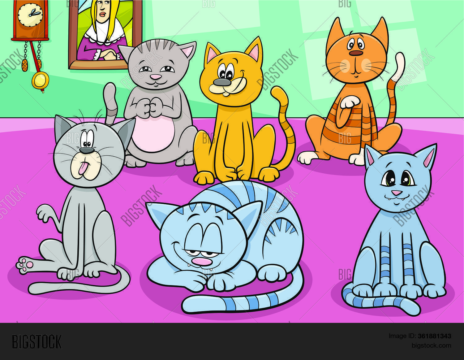 Cartoon Illustration Vector & Photo (Free Trial) | Bigstock