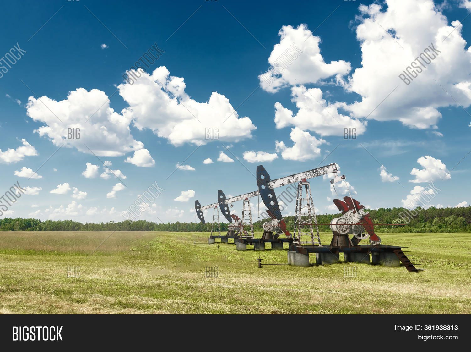 Oil Pump, Oil Rig Image & Photo (Free Trial) | Bigstock