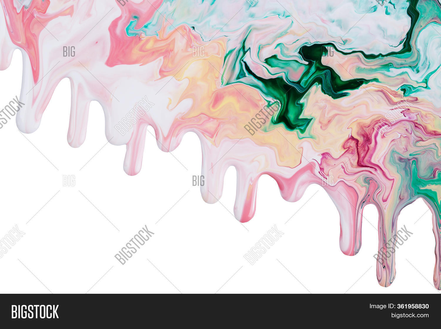 Color Dripping Paint Image & Photo (Free Trial) | Bigstock