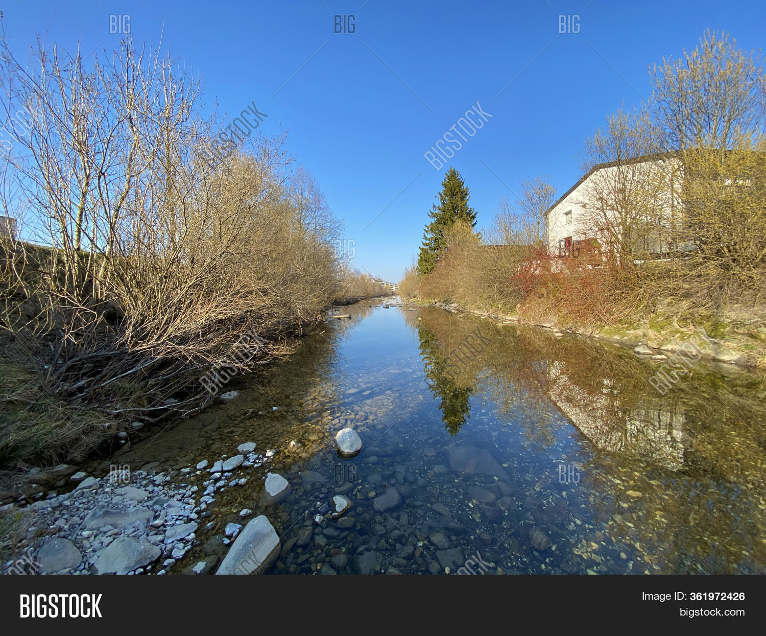 Alp River Alptal Image & Photo (Free Trial) | Bigstock