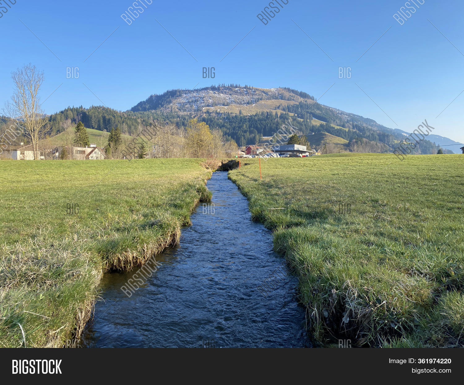 Alpine Mountain Hills Image & Photo (Free Trial) | Bigstock