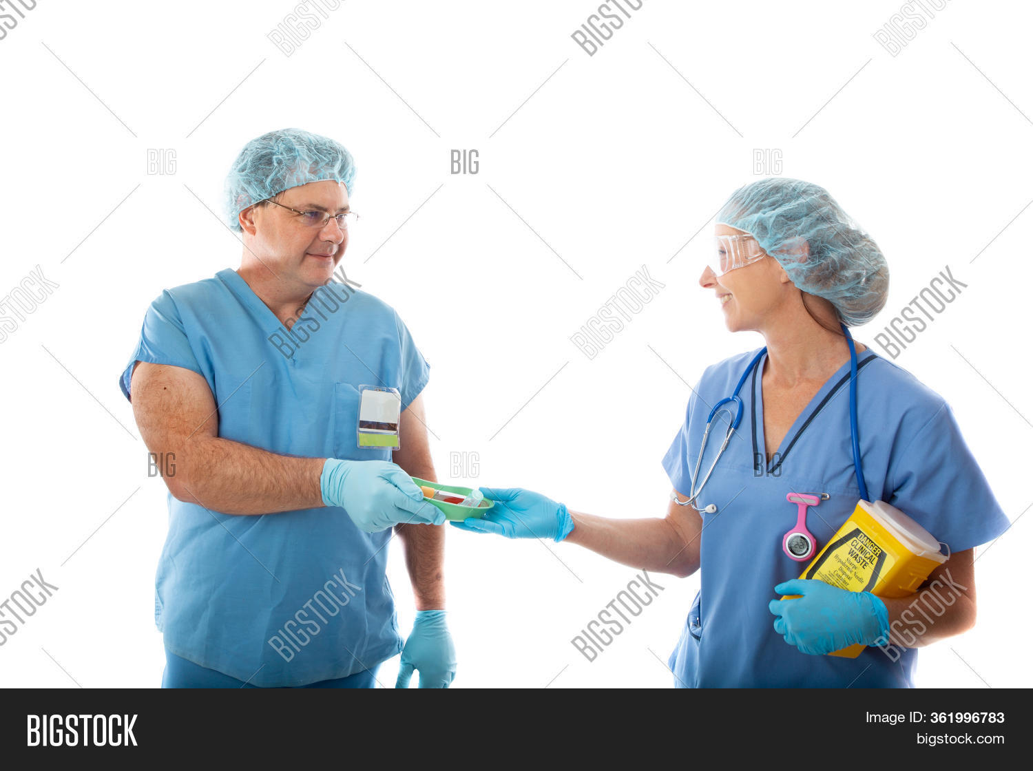 Two Happy Healthcare Image & Photo (Free Trial) | Bigstock