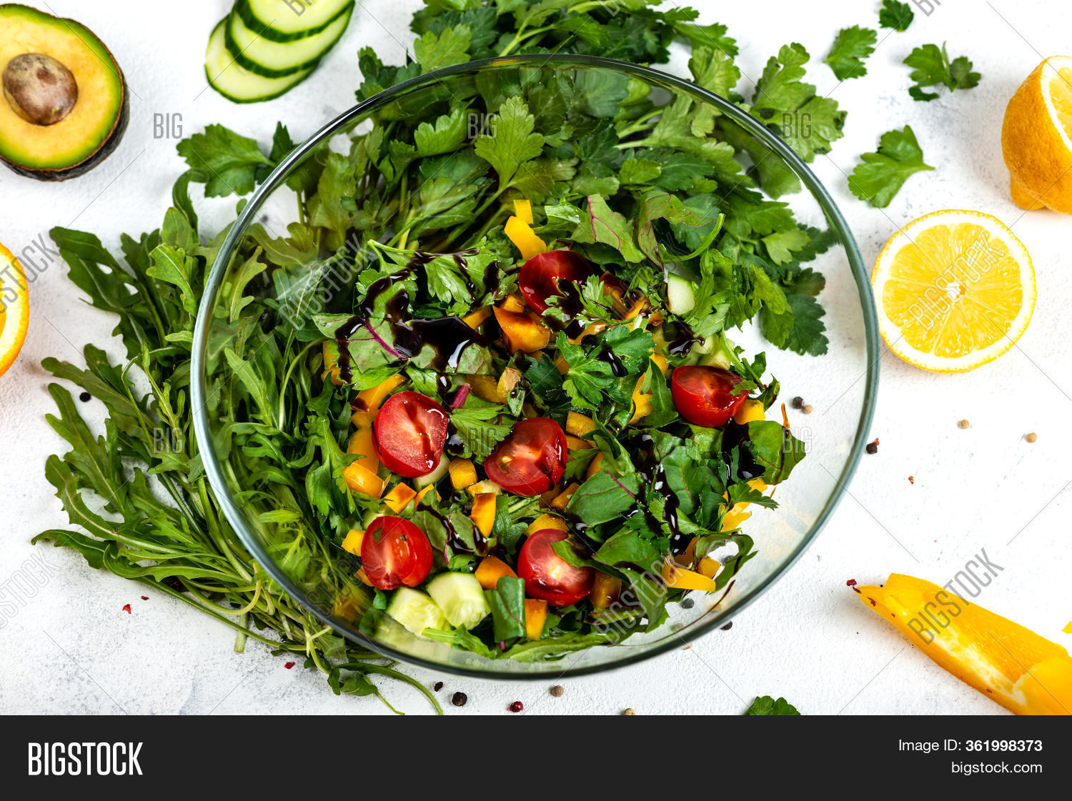Fresh Light Vegetarian Image & Photo (Free Trial) | Bigstock