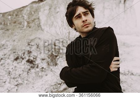 Dramatic Man Portrait Image & Photo (Free Trial) | Bigstock