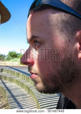 Side View Man`s Face Image & Photo (Free Trial) | Bigstock