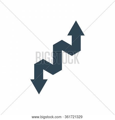 Double Arrow Logo Vector & Photo (Free Trial) | Bigstock