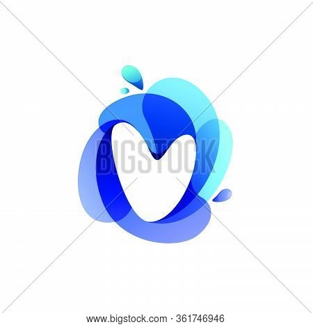 Letter V Pure Water Vector & Photo (Free Trial) | Bigstock