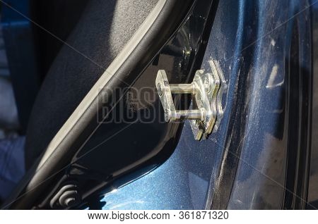 Rear Door Latch. Open Image & Photo (Free Trial) | Bigstock