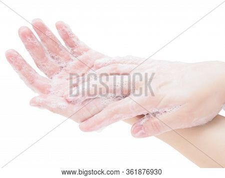 Soap Hands Close- Image & Photo (Free Trial) | Bigstock