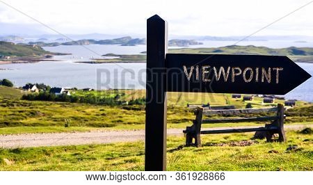 Viewpoint Sign - Arrow Image & Photo (Free Trial) | Bigstock