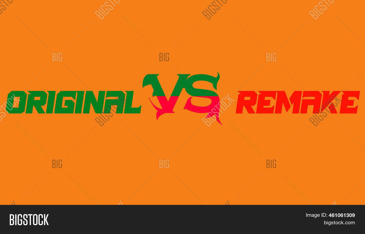 Original Vs Remake Image & Photo (Free Trial) | Bigstock