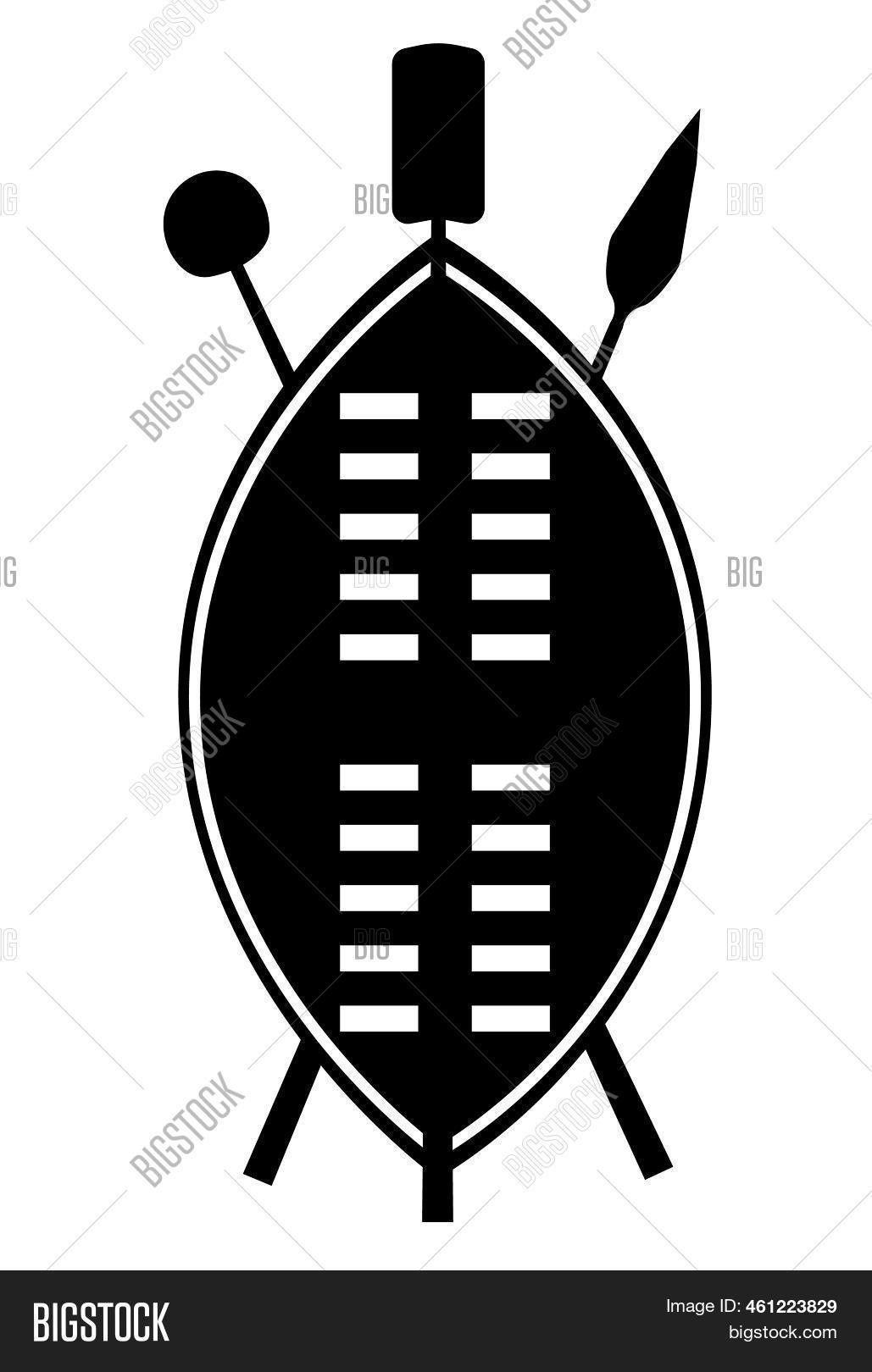 African Zulu Shield Image & Photo (Free Trial) | Bigstock