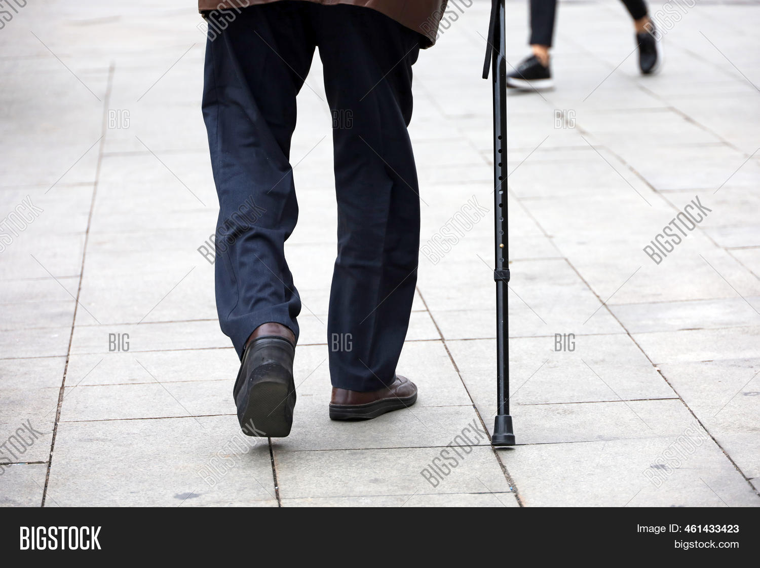 Old Man Walking Cane Image & Photo (Free Trial) | Bigstock