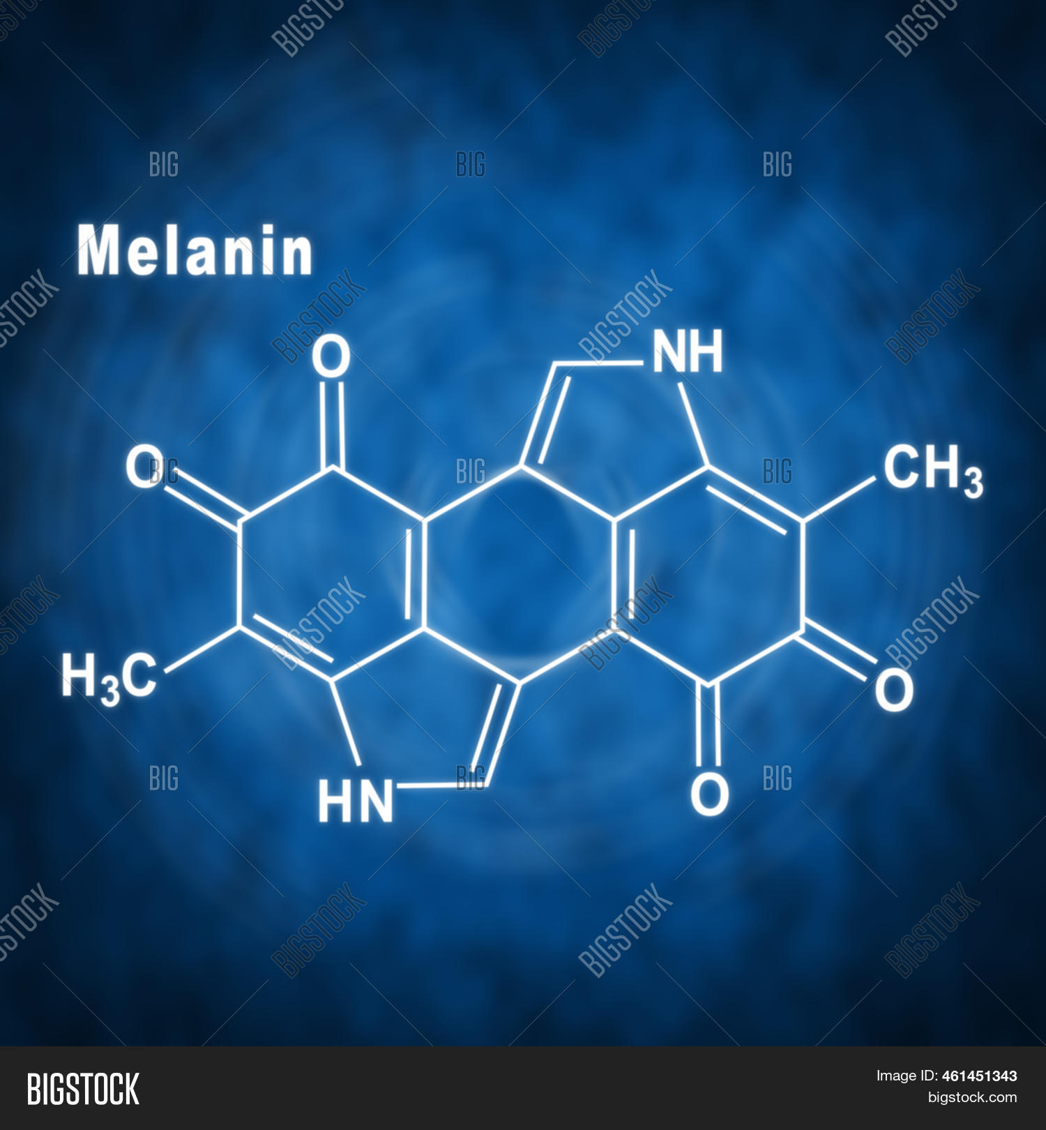 Melanin Molecule, Image & Photo (Free Trial) | Bigstock