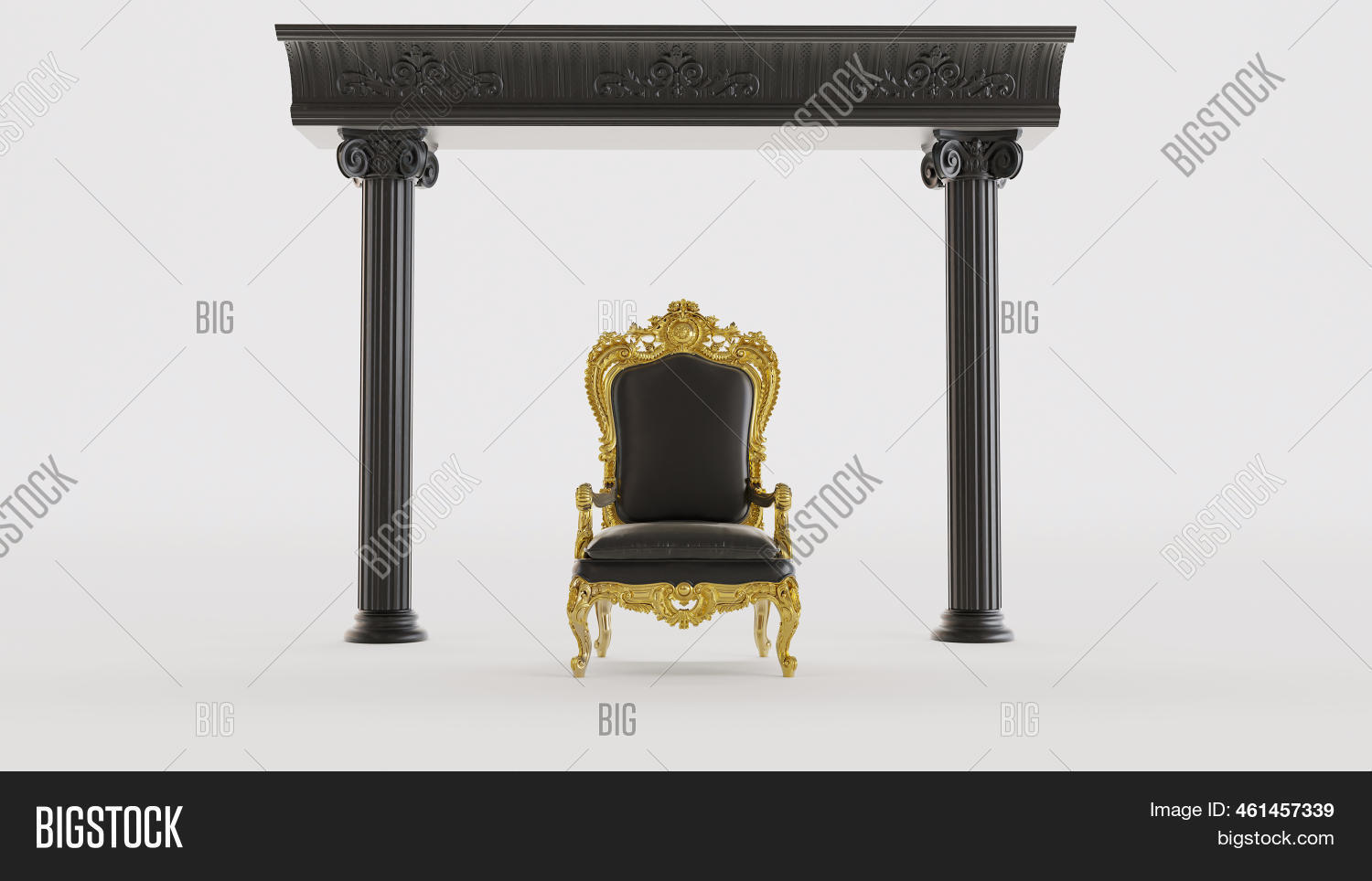 3d Render Black King Image & Photo (Free Trial) | Bigstock