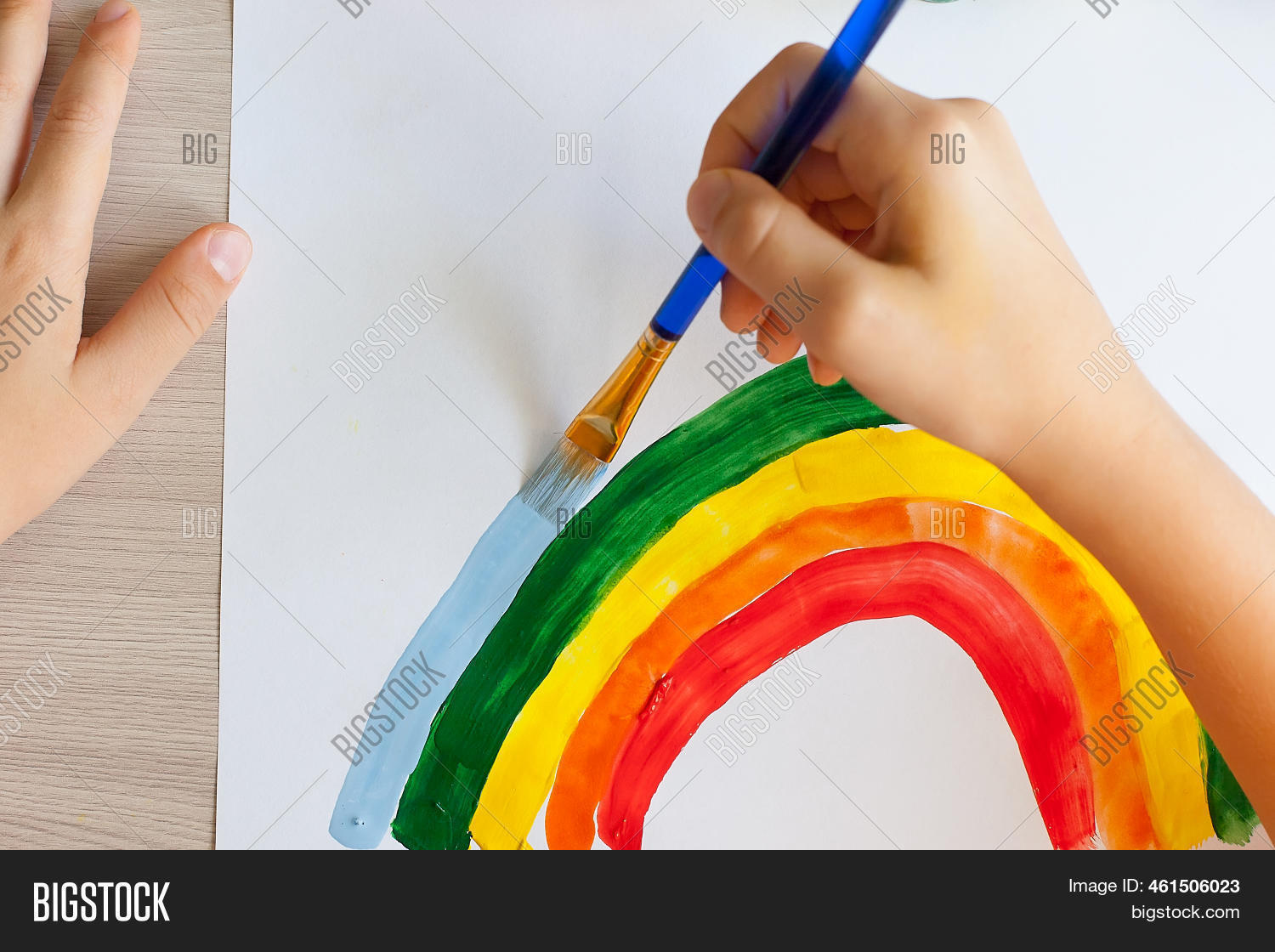 Small Child Draws Image & Photo (Free Trial) | Bigstock
