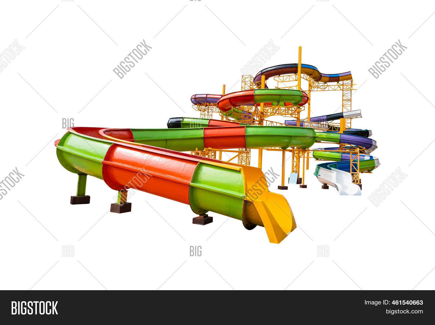 Aquapark Slides Image & Photo (Free Trial) | Bigstock