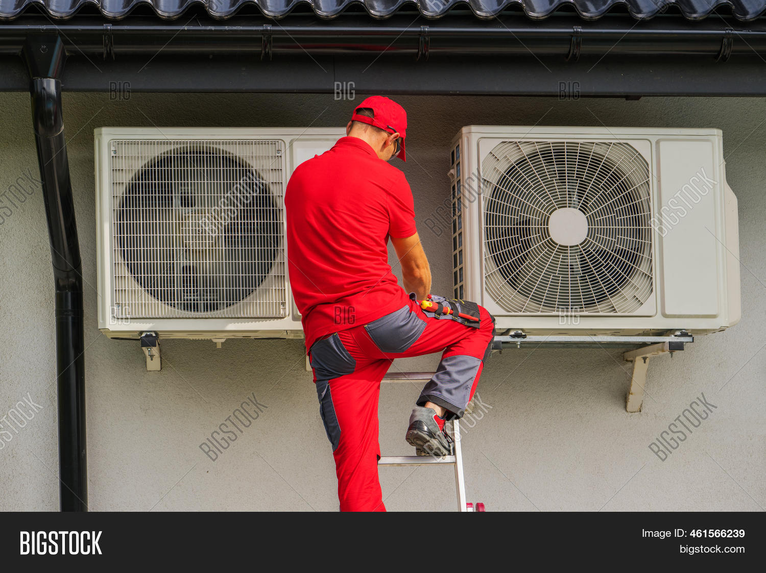 Caucasian Hvac Heating Image & Photo (Free Trial) | Bigstock