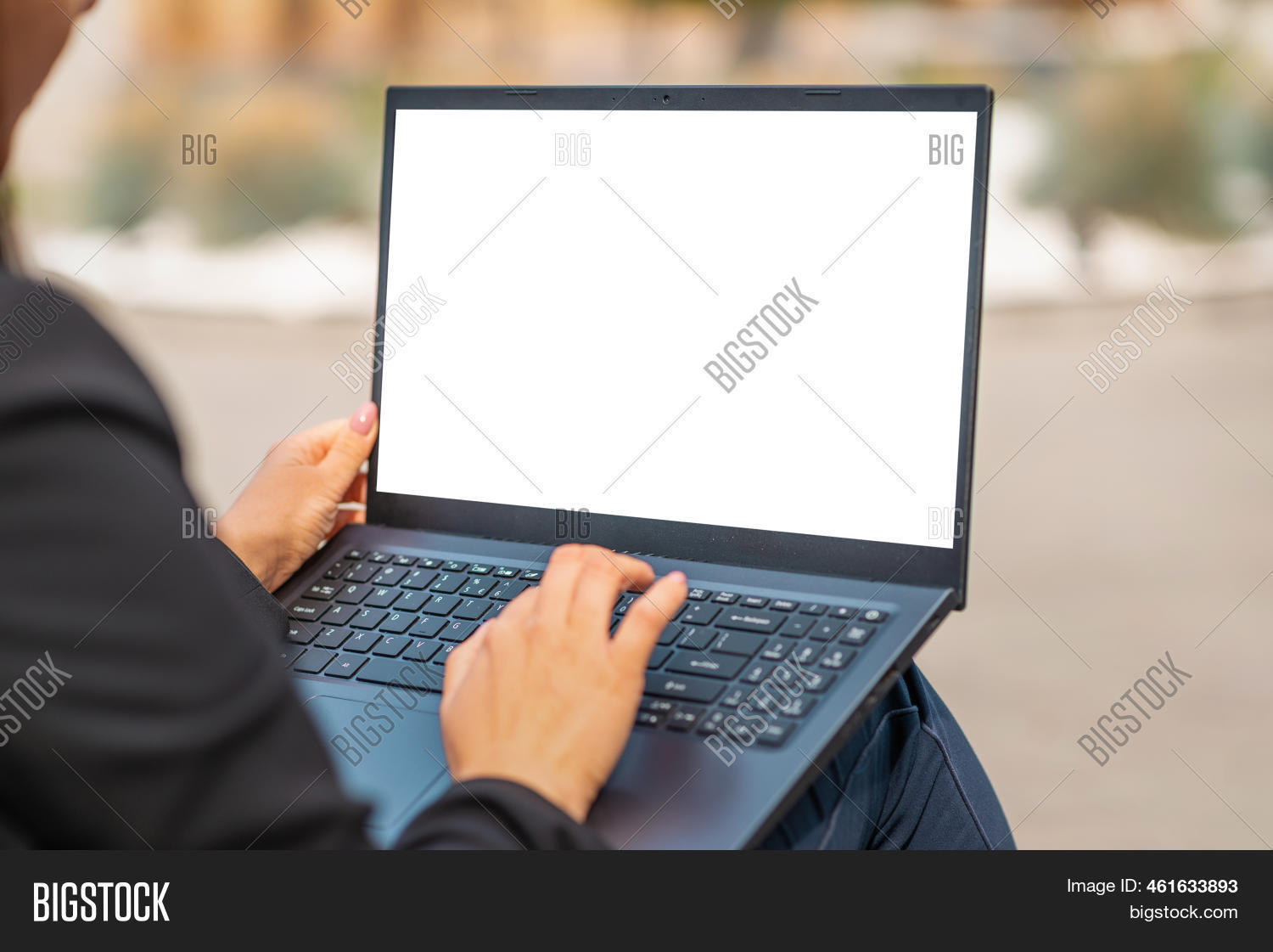Blank White Screen. Image & Photo (Free Trial) | Bigstock