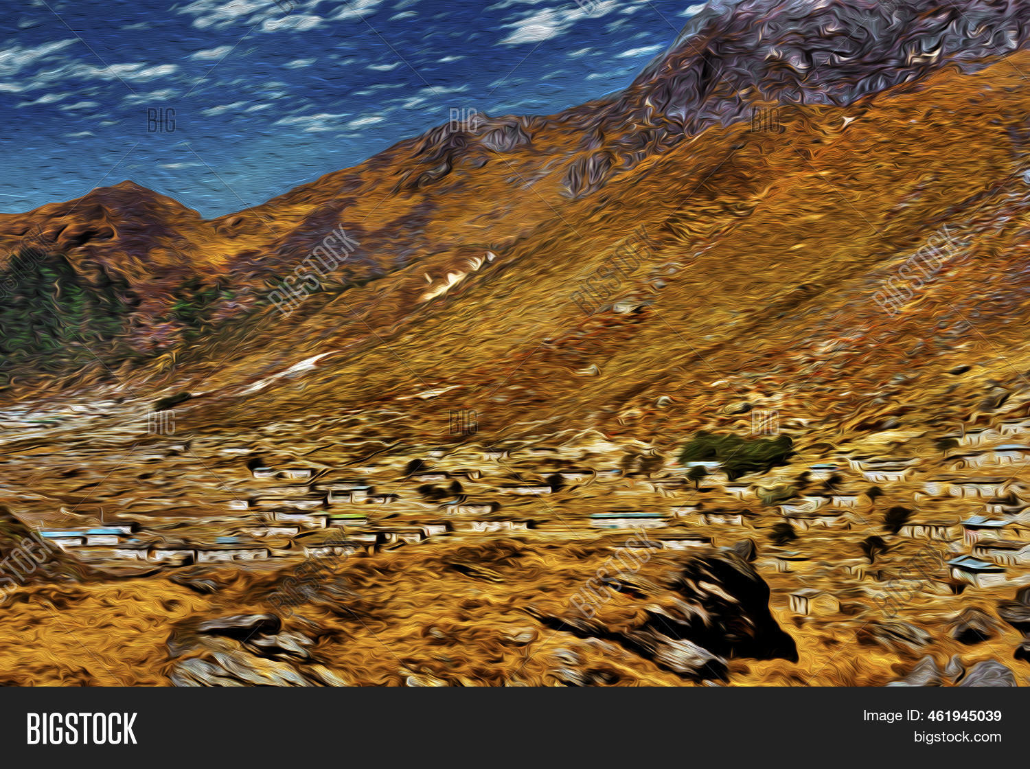 Small Village Bottom Image & Photo (Free Trial) | Bigstock