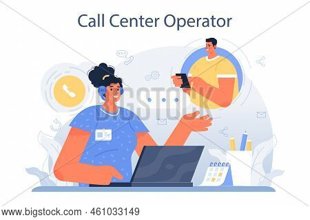 Cartoon Telephone Operator Images, Illustrations & Vectors (Free ...