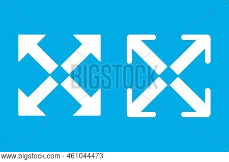 Screen Arrow Icon, Vector & Photo (Free Trial) | Bigstock
