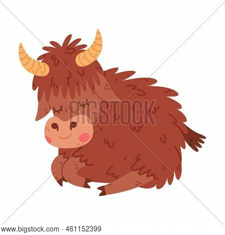 Cute Yak Character Vector & Photo (Free Trial) | Bigstock