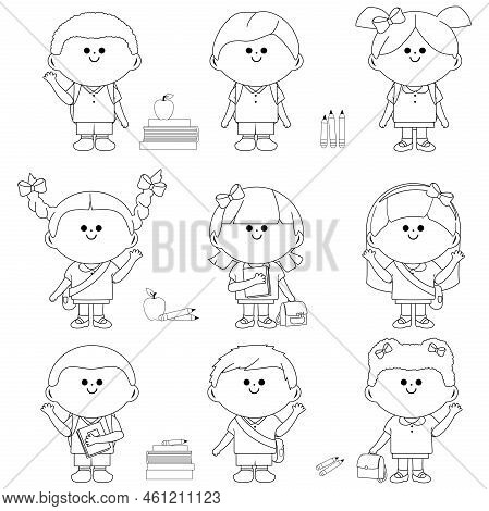 Group Children Vector & Photo (Free Trial) | Bigstock