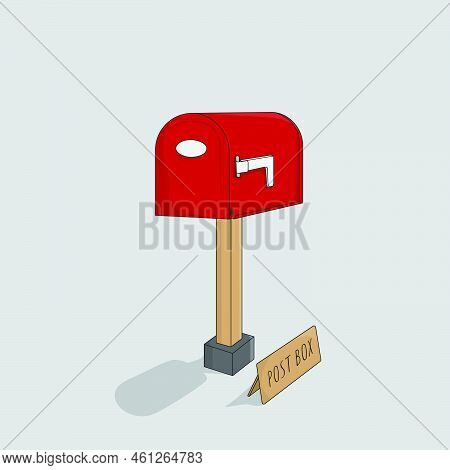 Little Post Box Vector & Photo (Free Trial) | Bigstock