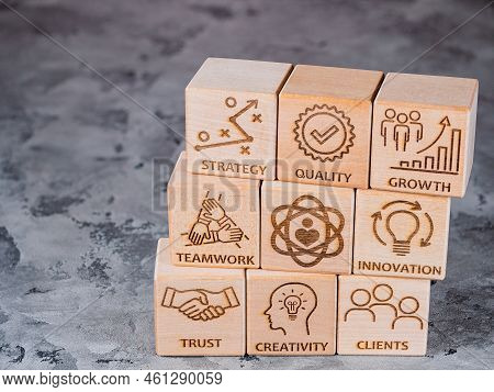 Concept Core Values Image & Photo (Free Trial) | Bigstock