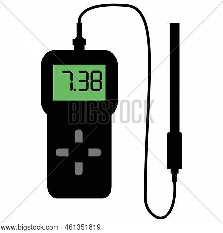 Ph Meter Icon On Vector & Photo (Free Trial) | Bigstock