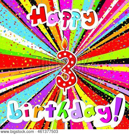 Happy Birthday Vector & Photo (Free Trial) | Bigstock