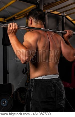 Muscular Man Behind Image & Photo (Free Trial) | Bigstock