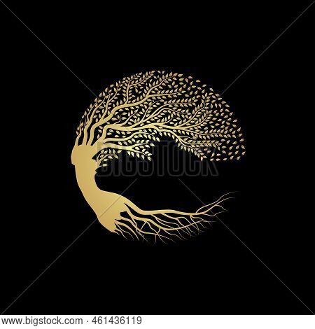 Vibrant Tree Logo Vector & Photo (Free Trial) | Bigstock