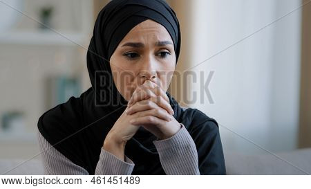 Upset Sad Girl Hijab Image & Photo (Free Trial) | Bigstock