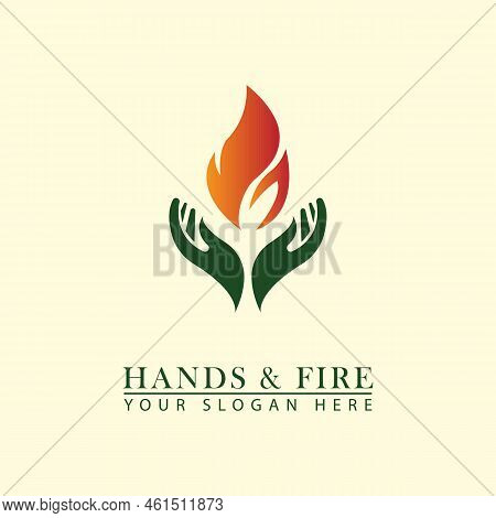 Abstract Torch Hand Vector & Photo (Free Trial) | Bigstock