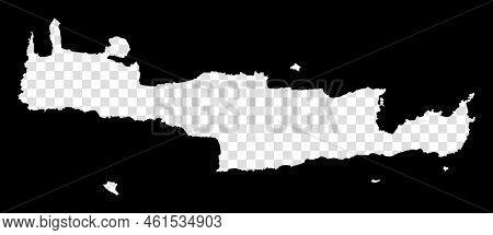 Stencil Map Crete. Vector & Photo (Free Trial) | Bigstock