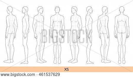 Set Xs Size Men Vector & Photo (Free Trial) | Bigstock