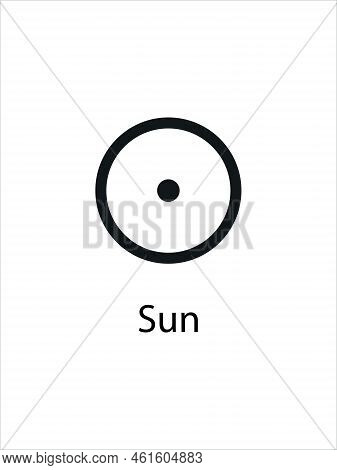 Sun Symbol Planets. Vector & Photo (Free Trial) | Bigstock
