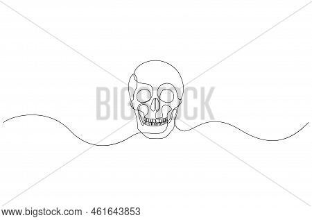 Continuous Thin Line Vector & Photo (Free Trial) | Bigstock