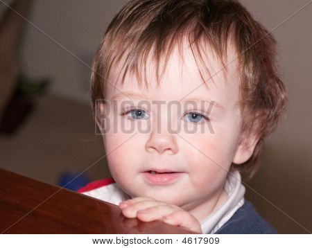 Baby Boy Inquisitive Image & Photo (Free Trial) | Bigstock