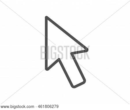 Mouse Cursor Line Vector & Photo (Free Trial) | Bigstock