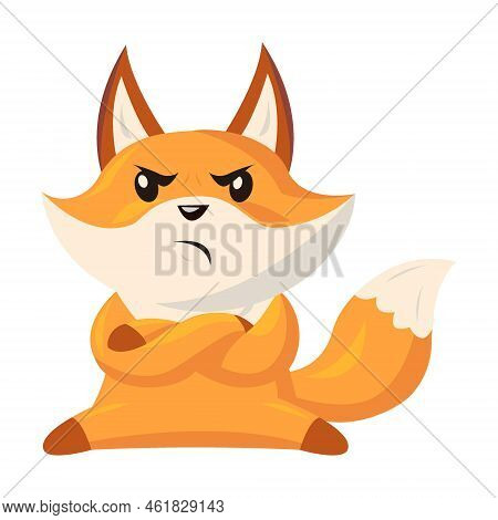 Funny Cartoon Red Fox Vector & Photo (Free Trial) | Bigstock