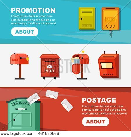 Post Office Banners. Vector & Photo (Free Trial) | Bigstock