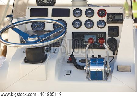 Yacht Dashboard. Image & Photo (Free Trial) | Bigstock