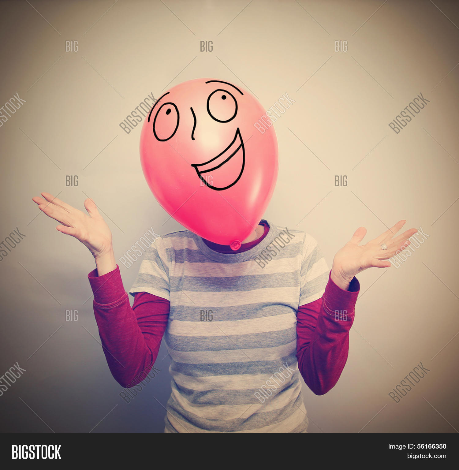Person Balloon Front Image & Photo (Free Trial) | Bigstock