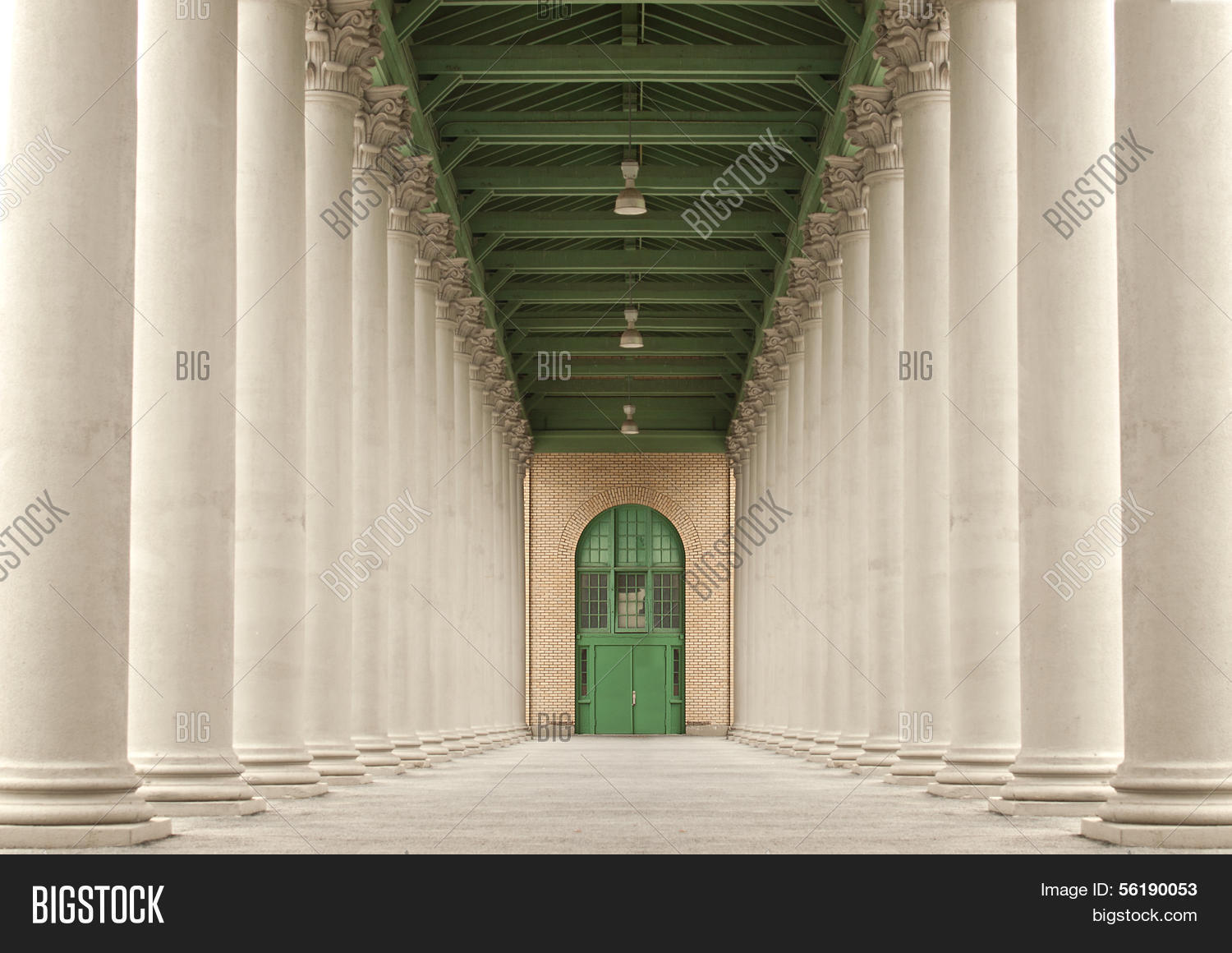 Hall Pillars Image & Photo (Free Trial) | Bigstock