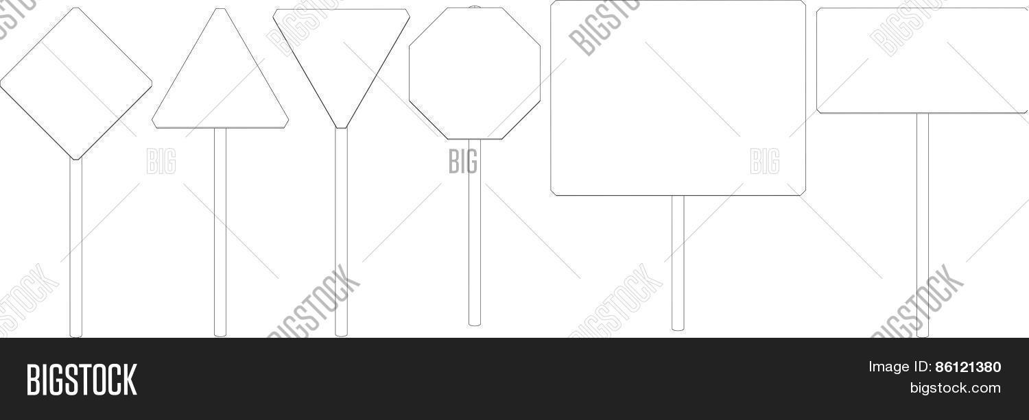 Set Wire-frame Road Vector & Photo (Free Trial) | Bigstock