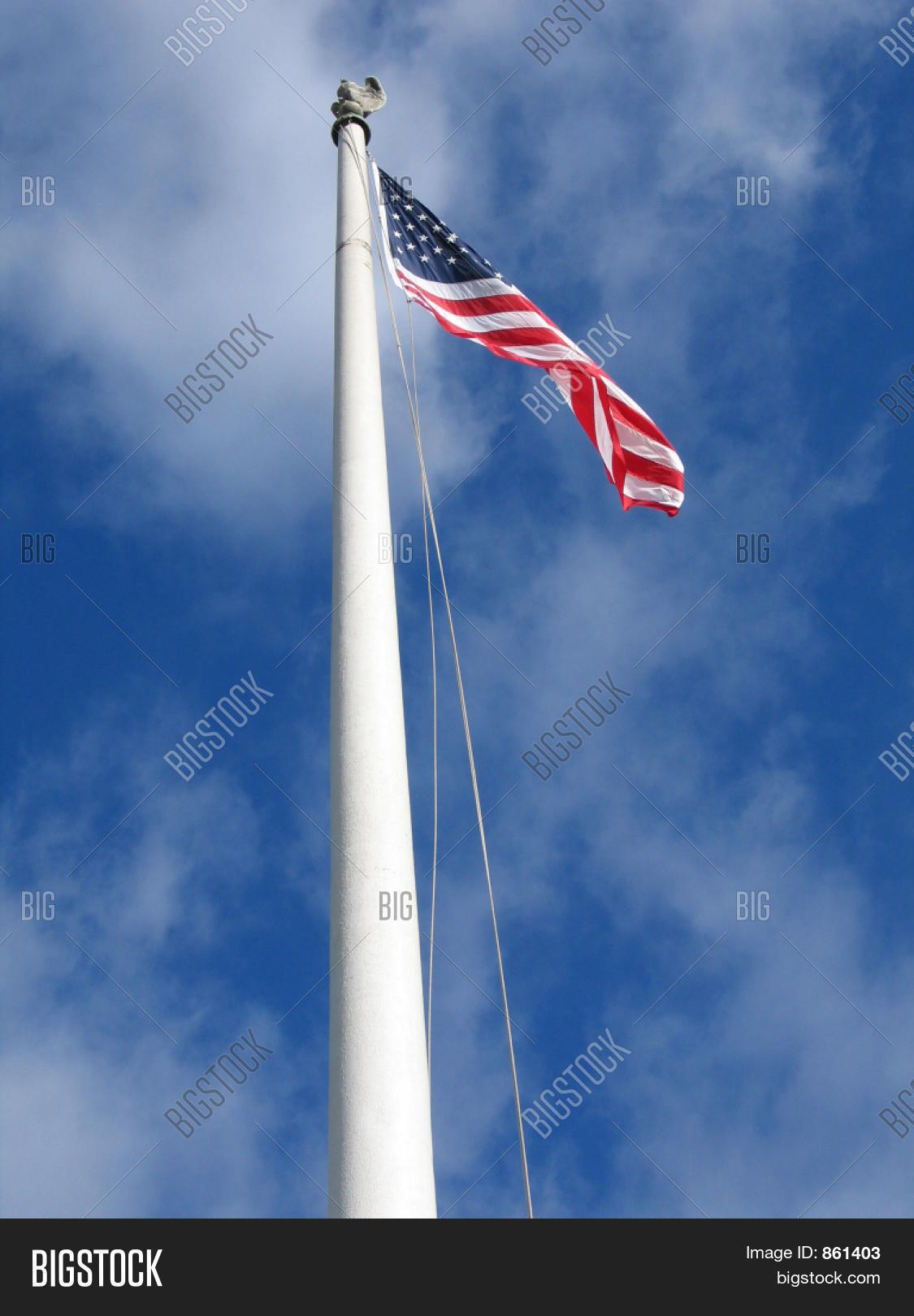 Flapping American Flag Image & Photo (Free Trial) | Bigstock
