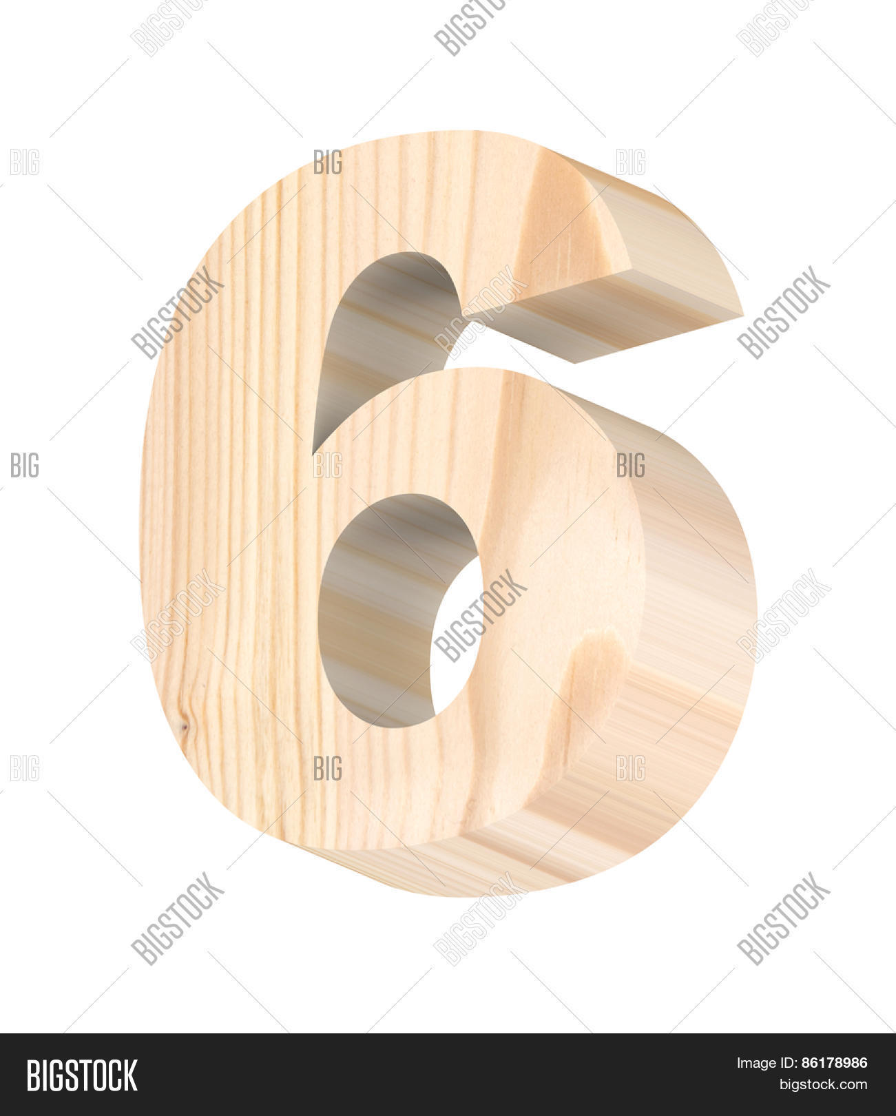 Number Pine Wood Image & Photo (Free Trial) | Bigstock